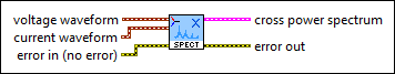 Cross Power Spectrum VI - NI
